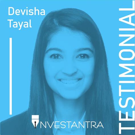 Investantra Heres What Devisha Tayal Has To Say About Facebook