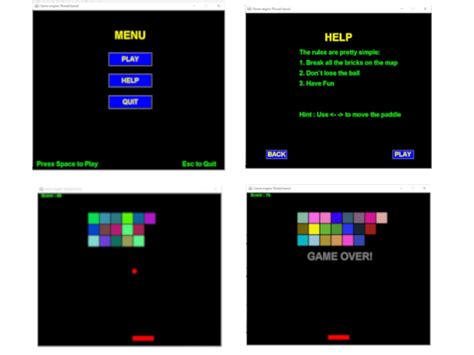 Github Emilgabriel81brickbreakergame The Brick Breaker Game