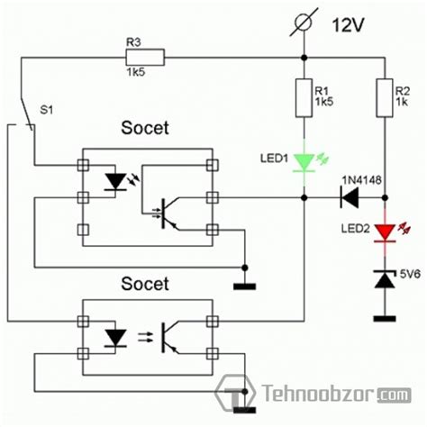 Тестер оптронов на микросхеме ne555