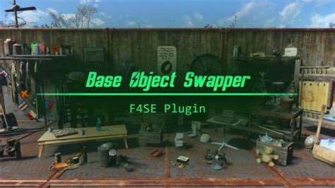 baseobjectswapper おすすめmod順 fallout4 mod データベース