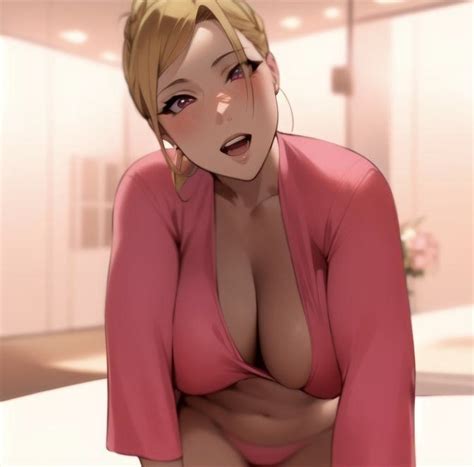 Rule 34 Ai Generated Bathrobe Big Breasts Blonde Hair Blonde Hair