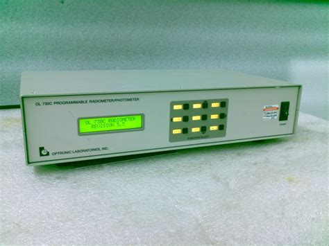 Optronic Labs 730c Programmable Radiometer Photometer Optical Test