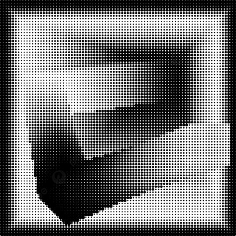 Abstract Halftone Design Vector Illustration Background Halftone Circle Round Background