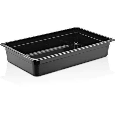 Polycarbonate Gastronorm Pan Gn11 Depth 150mm Black Adexa Gnp11150b