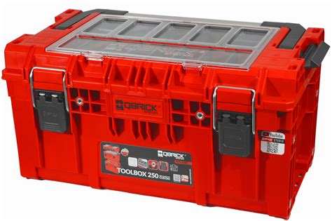 Skrzynka narzędziowa - Qbrick System PRIME Ultra HD RED - Toolbox 250 ...