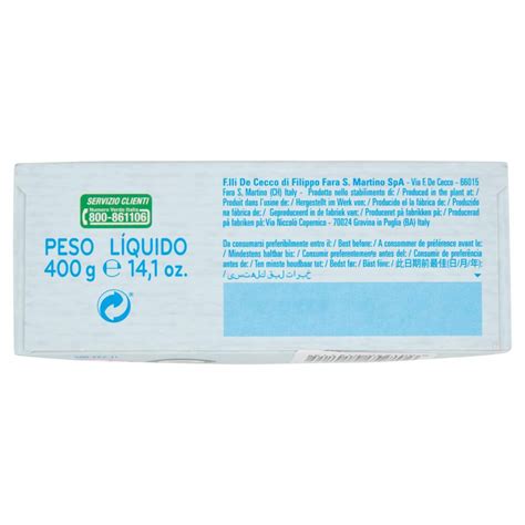 De Cecco Senza Glutine Penne Rigate N°41 400 G Nonpesait Spesa Online