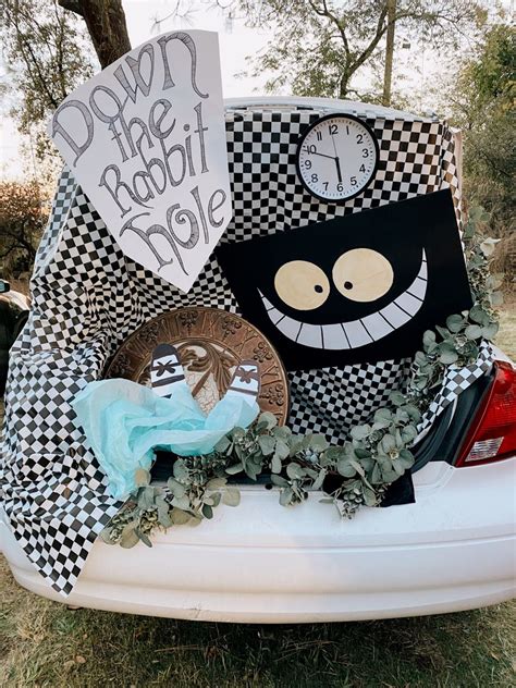 Trunk Or Treat Alice In Wonderland Trunk Or Treat Aspen Jay Artofit