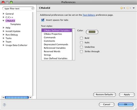 Cmake Editor Eclipse Plugins Bundles And Products Eclipse