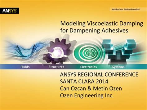 Modeling Viscoelastic Damping For Dampening Adhesives Ppt