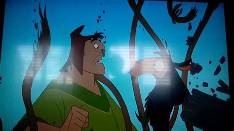 The Emperors New Groove 2000 Battling On The Bridge Climbing Up