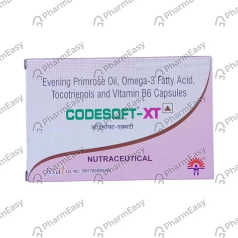 Buy Codesoft Xt Strip Of 10 Softgel Capsules Online At Flat 15 Off