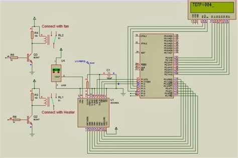 Temperature Based Device Control System Using Lm35