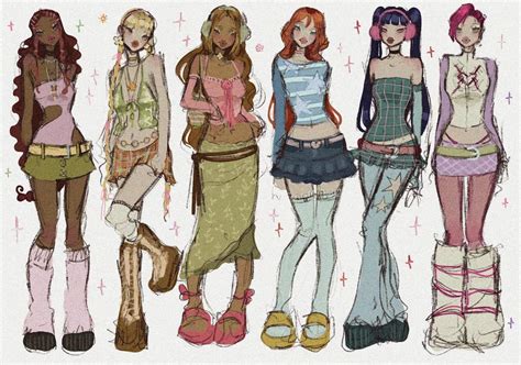Winx Club By Pizzabacon Cute Art Styles Cartoon Art Styles Art