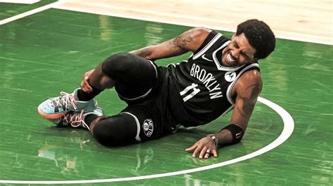 Brooklyn Nets Guard Kyrie Irving Exits Game 4 With Right Ankle Injury