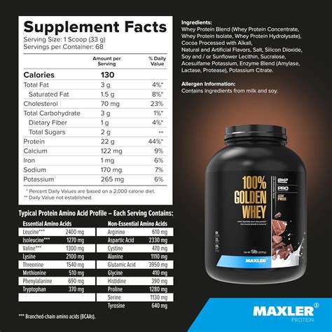 Whey Protein Powder by Maxler - Effective and Delicious