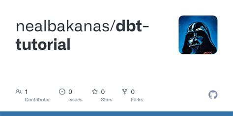 Github Nealbakanasdbt Tutorial