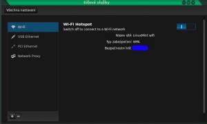 Vytvoření WiFi hotspot pro mobilní zařízení s OS Android Linux Mint CZ SK