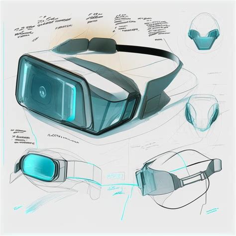 Futuristic Vr Headset By Pickgameru On Deviantart