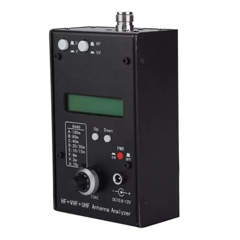 Hfvhfuhf Antenna Analyzer Swr Antenna Meter Tester Rf Impedance