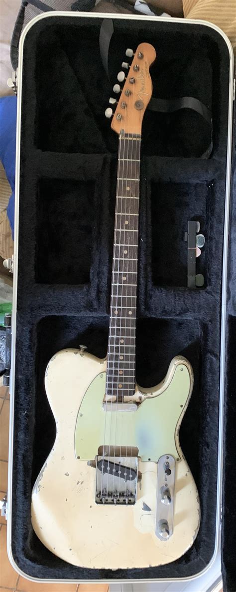 My Dads Old Telecaster Not Sure Of The Date Rfender