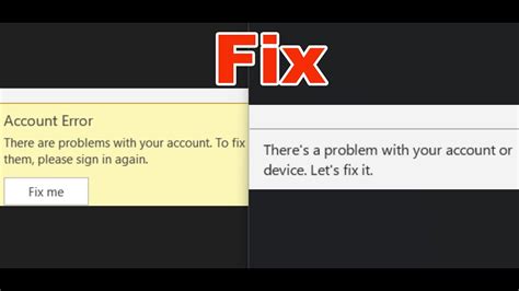 Fix Microsoft Office Login Error There Are Problems With Your Account Or Device On Pc Youtube