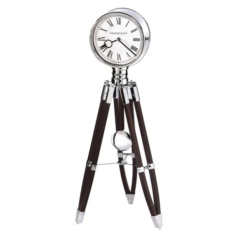 Vintage Pendulum Clock On Tripod