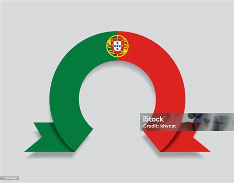 포르투갈어 국기 둥근 추상적인 배경입니다 벡터 일러스트입니다 0명에 대한 스톡 벡터 아트 및 기타 이미지 0명 곡선 국가
