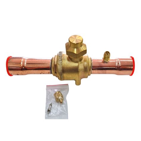 Válvula Esfera 3 8 GBC 10S Solda C Schrader EOLO Difusor ar condicionado