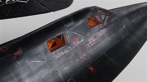 Lockheed Sr 71 Blackbird 3d Model Cgtrader