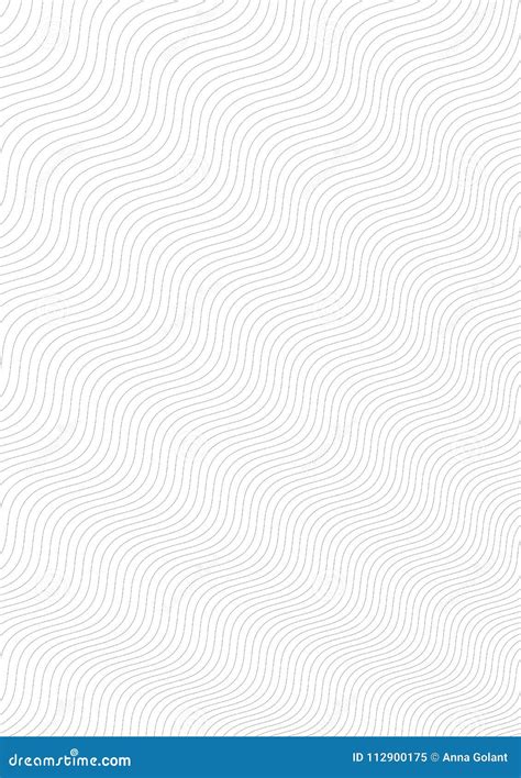 Guilloche Background A Simple Pattern With Wavy Lines Moire Ornament Guilloche Texture With