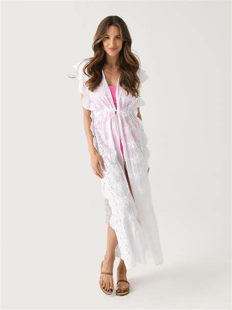 Melissa Odabash Womens Talitha Kaftan 350 00 Saint Bernard
