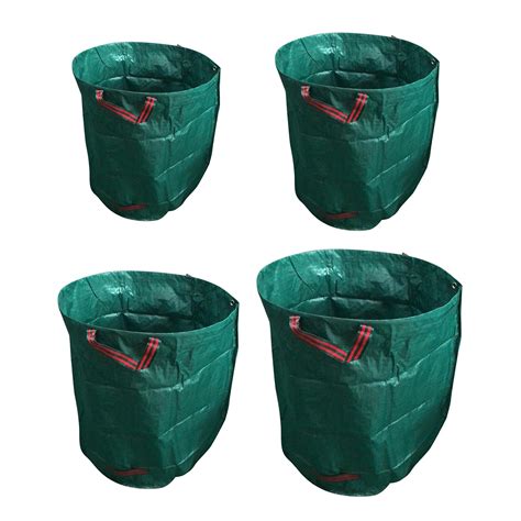 60l 500l Garden Bag Heavy Duty Leaf Trash Storage Vicedeal