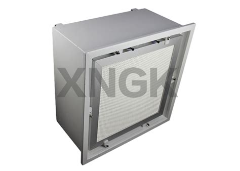 Cleanroom Hepa Filter Box 03 Micron Butterfly Damper Air Control