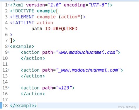 XML以及DTD详解 xml dtd CSDN博客