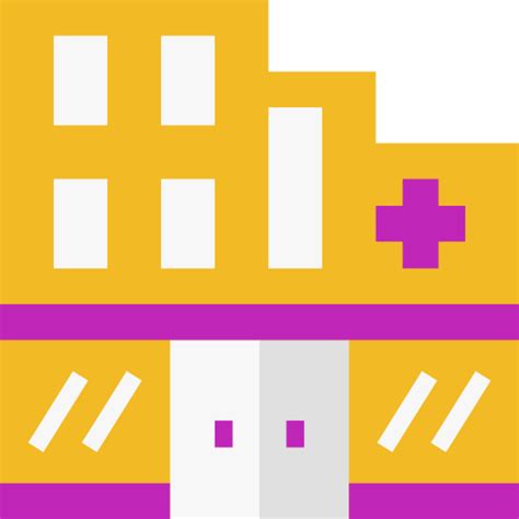 Hospital Linector Flat Icon