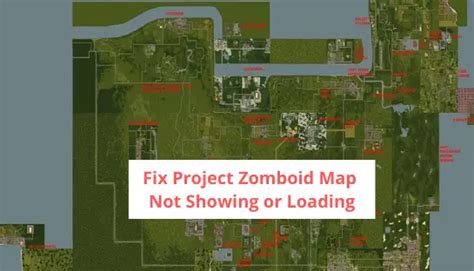 How To Fix Project Zomboid Map Not Showing Or Loading