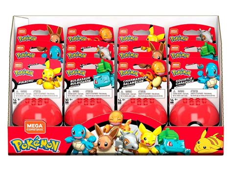 Ripley Pokemon Mega Block Pokebola Clasica Modelo Aleatorio