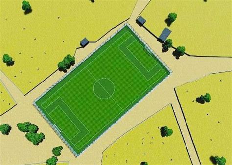 Distracción contará con cancha en grama sintética de fútbol 11 La