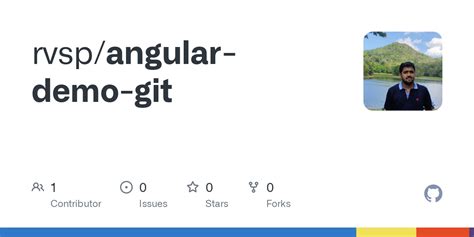 Github Rvsp Angular Demo Git