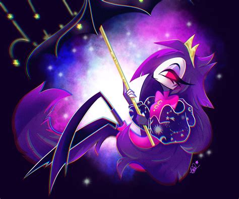 Octavia Helluva Boss With Cosmic Umbrella Hd Wallpaper Rare Gallery