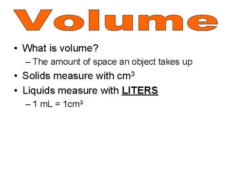 Unit 1 Chapter 1 Notes Scientific Measurement What