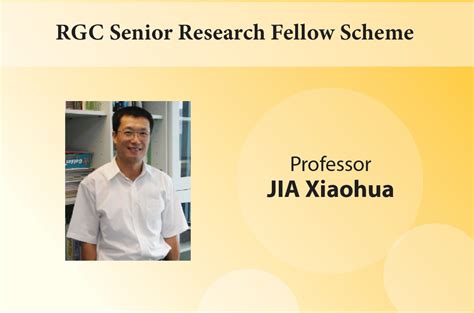 Rgc Senior Research Fellow 2024 25 College Of Engineering