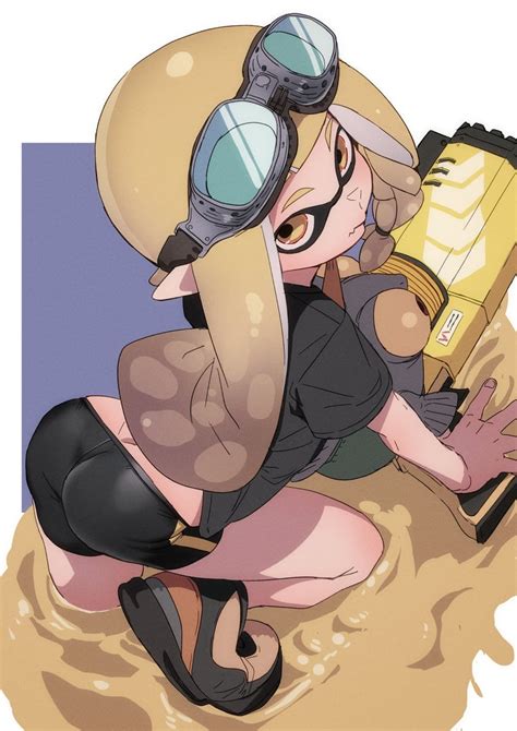 Inkling And Inkling Girl Splatoon And 1 More Drawn By Fu Ta Danbooru