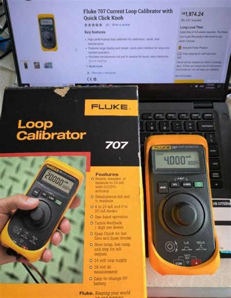 Fluke Loop Calibrator 707 Computers And Tech Parts And Accessories Other