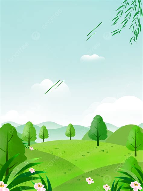 봄 피는 꽃 숲 광고 배경 광고 배경 솜틀 식물 배경 일러스트 및 사진 무료 다운로드 Pngtree