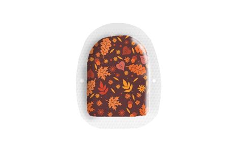Shop Autumn Leaves Sticker Omnipod 4 And 5 Pump Today Protect Your