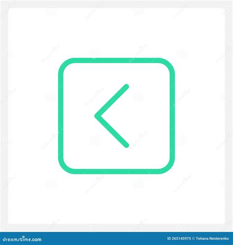 Hover Back Direction Ui Element Template Stock Vector Illustration Of Flat Infographic 265145975