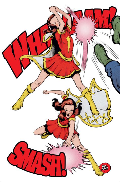 Mary Marvel Fanart Von Allans Art Comics And Graphic Novels
