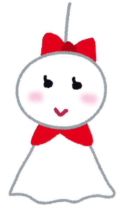 てるてる坊主のイラストいろいろなキャラクター かわいいフリー素材集 いらすとや