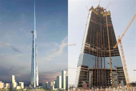 Worlds Tallest Building Construction Progresses Photos Of Jeddah Tower In Saudi Arabia